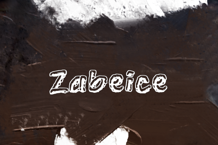 Zabeice Font - wepfont